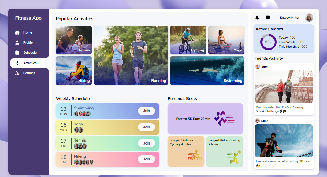 Responsive Dashboard | Bento style | Frontend Forever