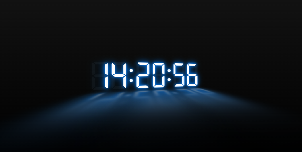 Neon Clock CSS | Frontend Forever