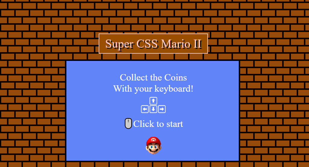 Super CSS Mario II | Frontend Forever