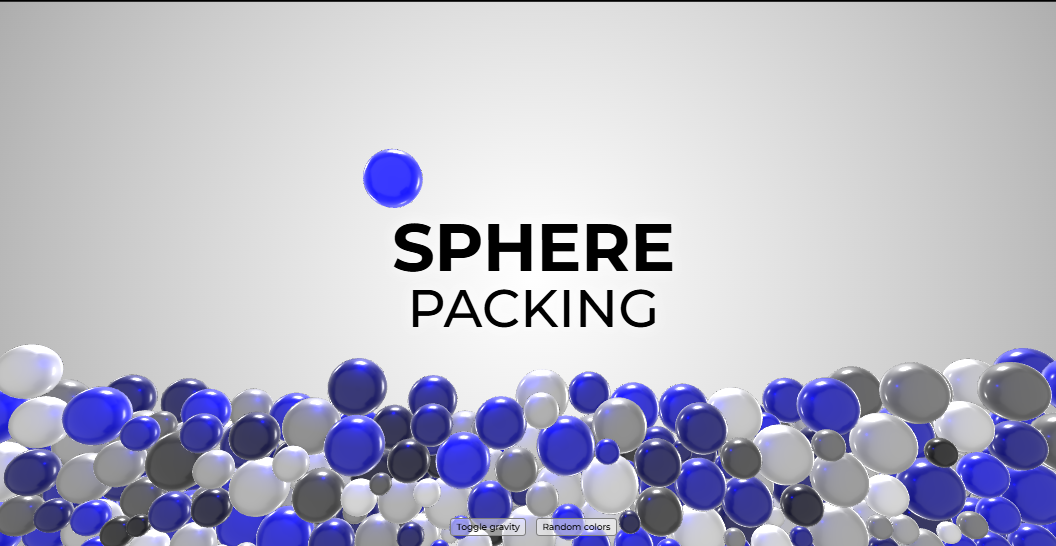 Sphere Packing | Frontend Forever